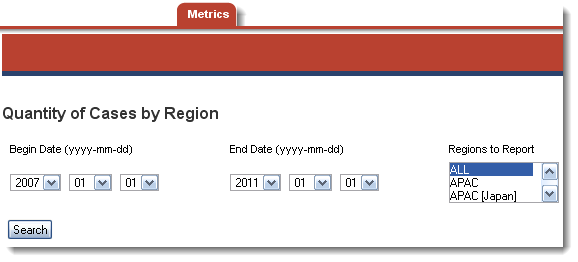 Generate Metric Reports